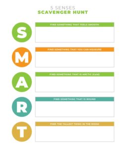 "Sensory Activities Printable | Explore, Create, Learn!"