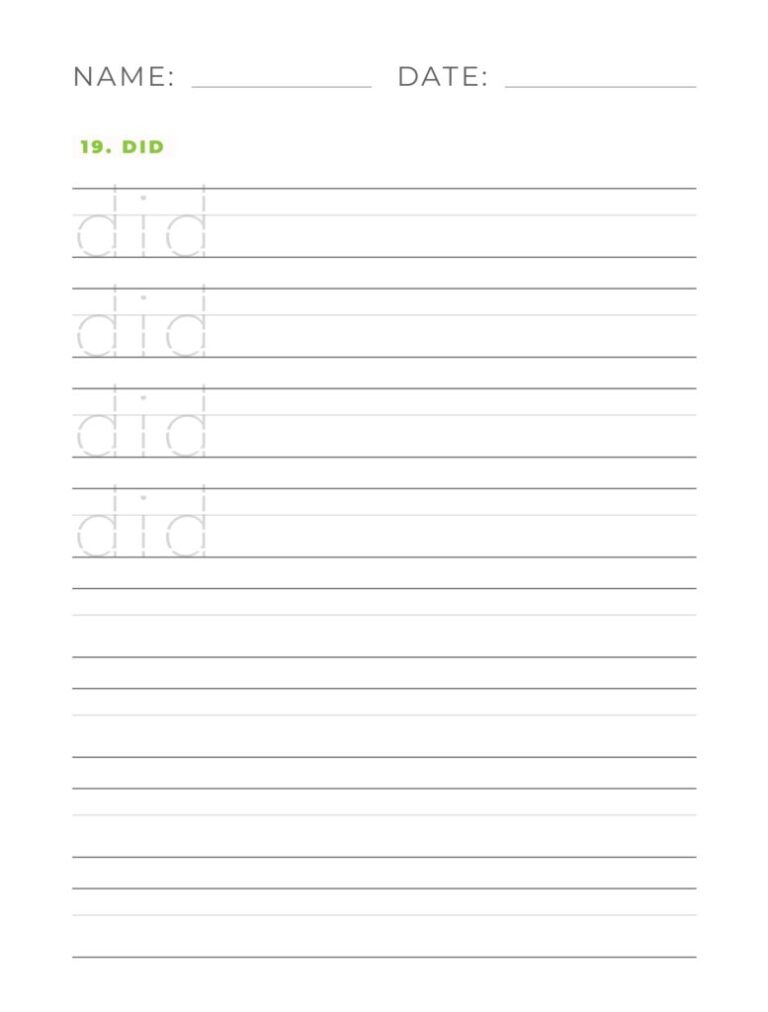 "Fry Words Printable | Boost Reading Skills!"