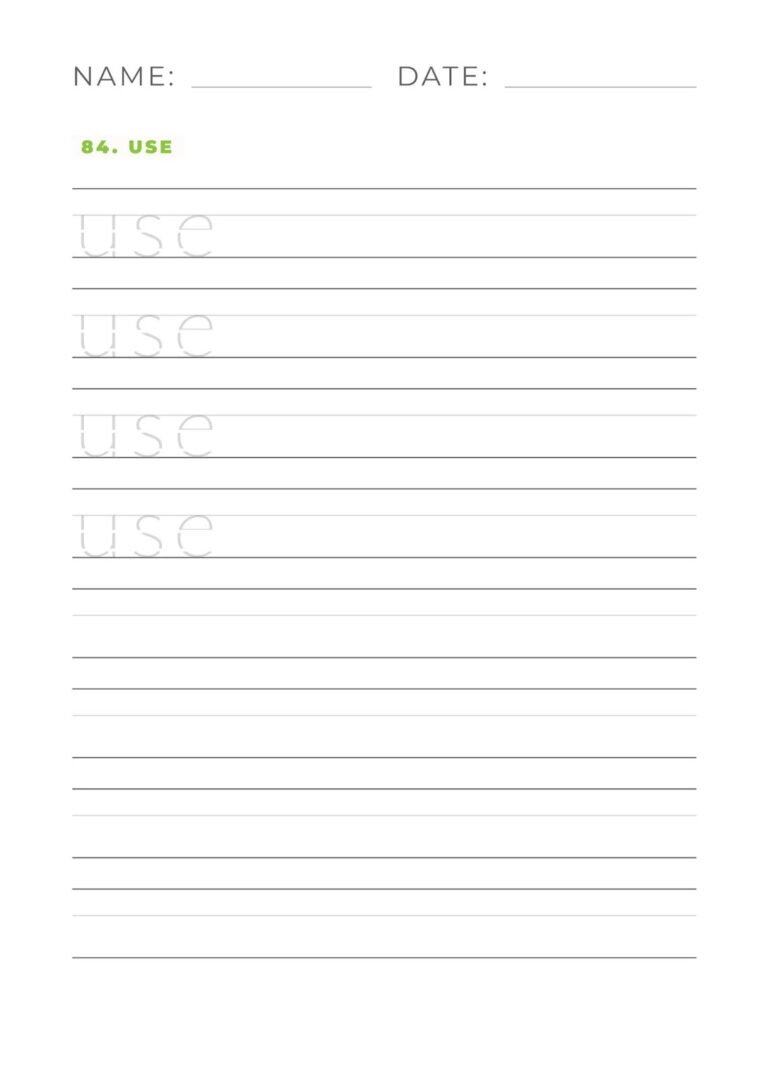 "Fry Words Printable | Boost Reading Skills!"