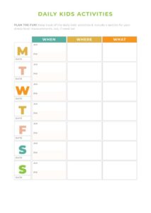 Kids Activities Printable: Fun & Educational Sheets for Children