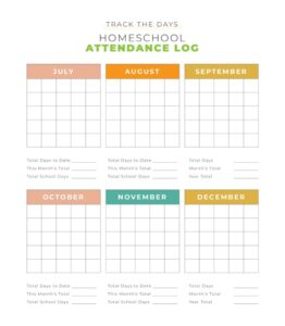 "Printable School Year Calendar | Stay Organized and On Track"