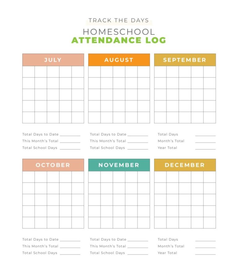 "Printable School Year Calendar | Stay Organized and On Track"