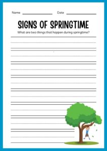 Spring Printables For Kindergarten: Creative Learning Resources