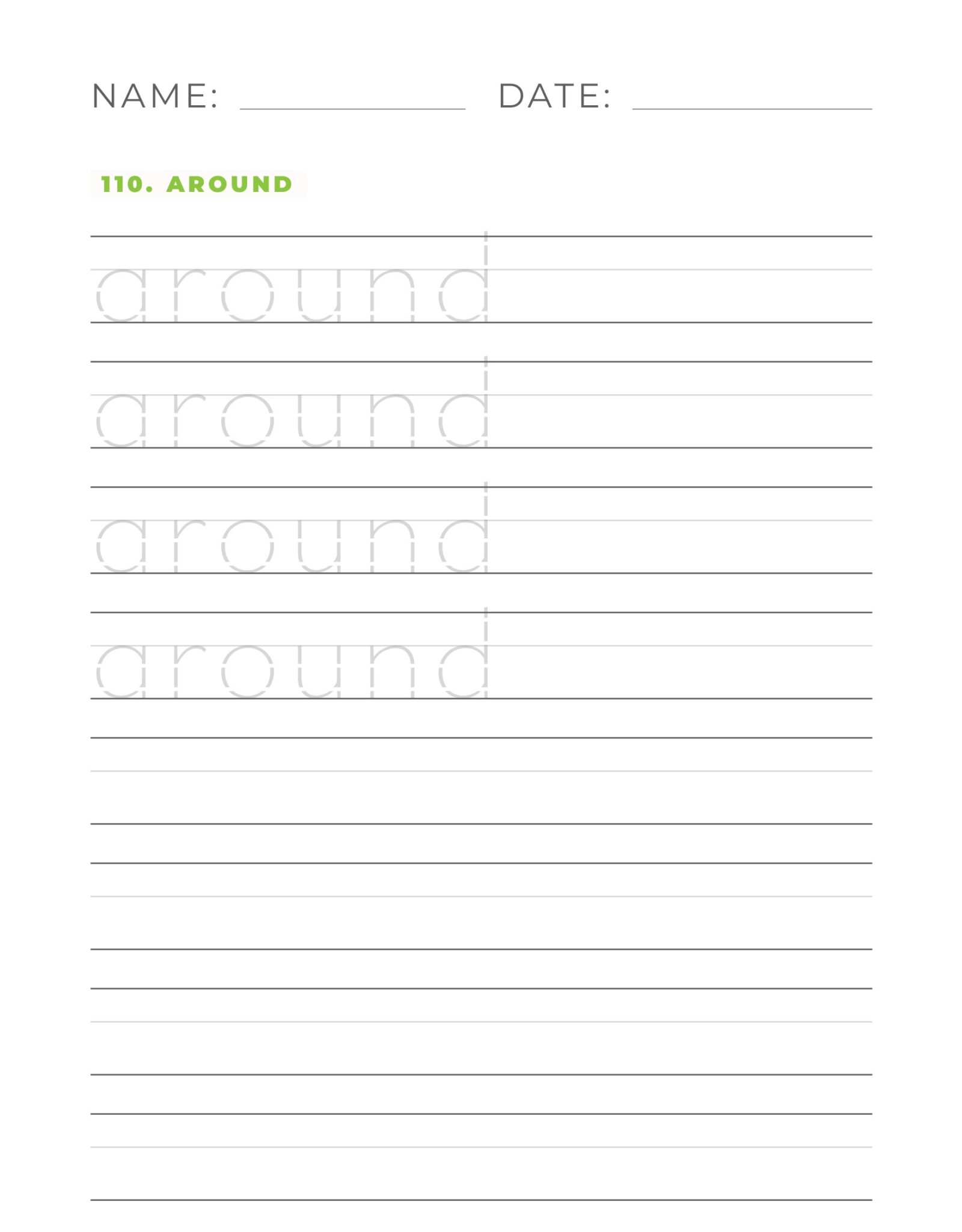 Fry Words Printable 101-200: Enhance Reading Skills!