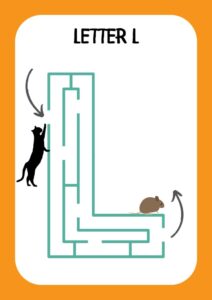 Alphabet Maze Printable | Fun Learning Activity