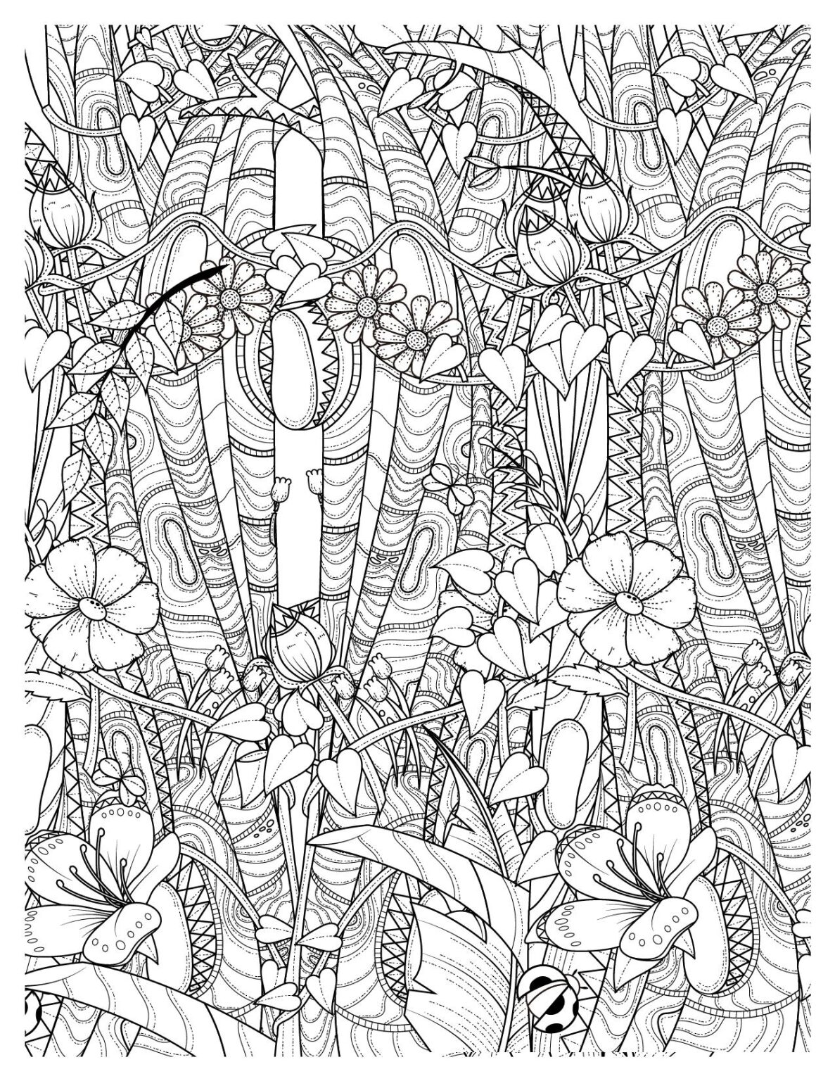 Floral Coloring Pages: Blossom Your Creativity