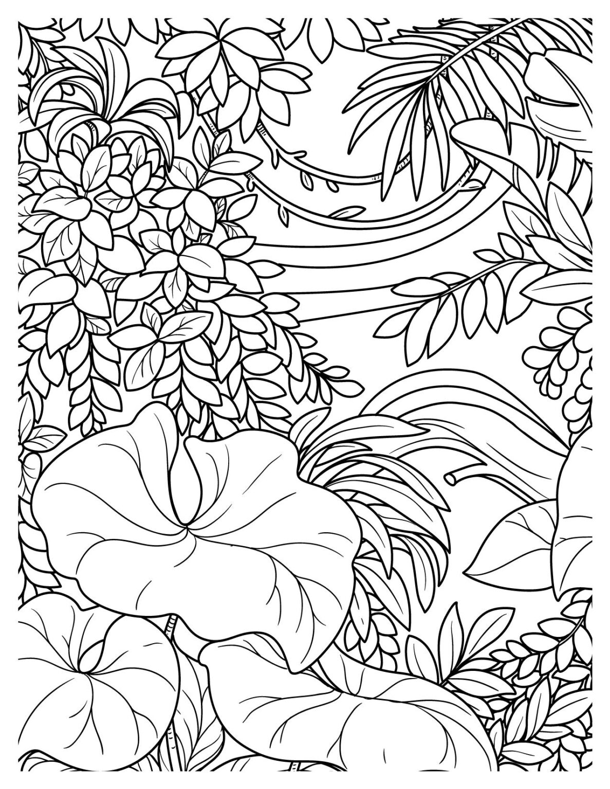 Floral Coloring Pages: Blossom Your Creativity