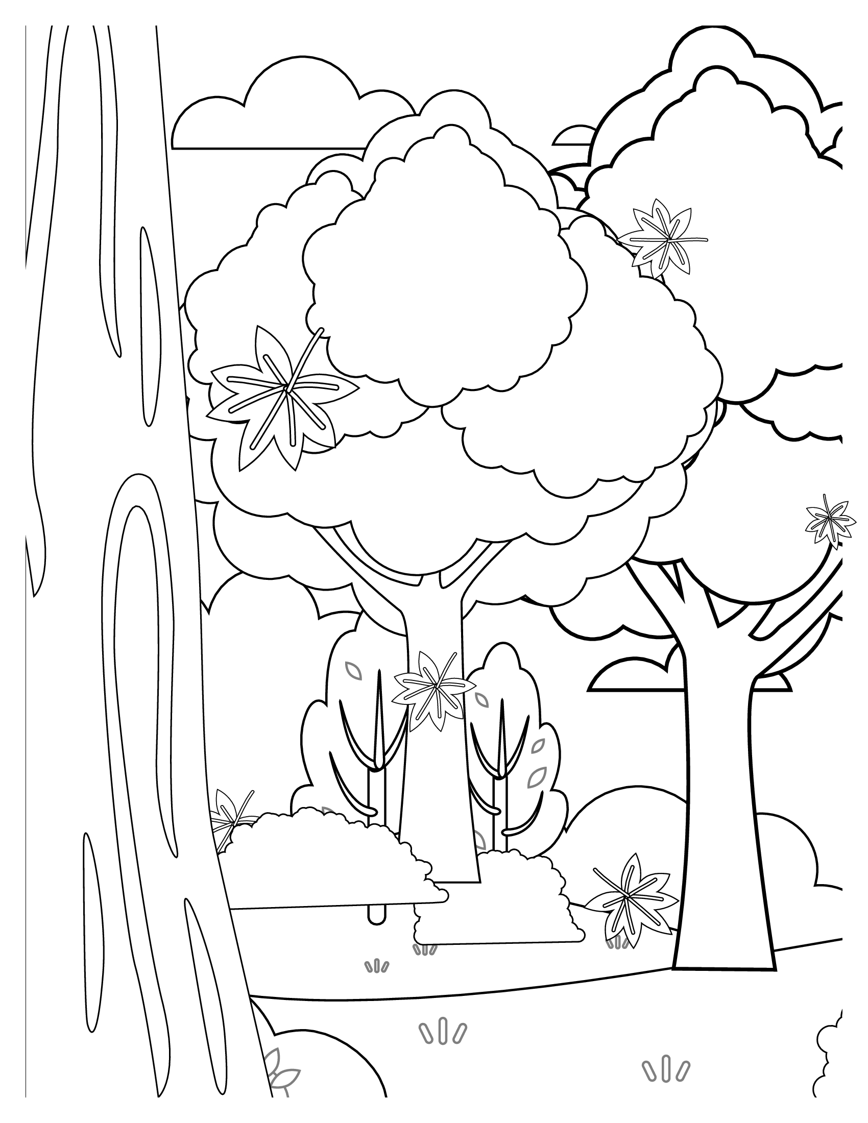 Autumn Coloring Pages: Printable Fall Fun For Kids