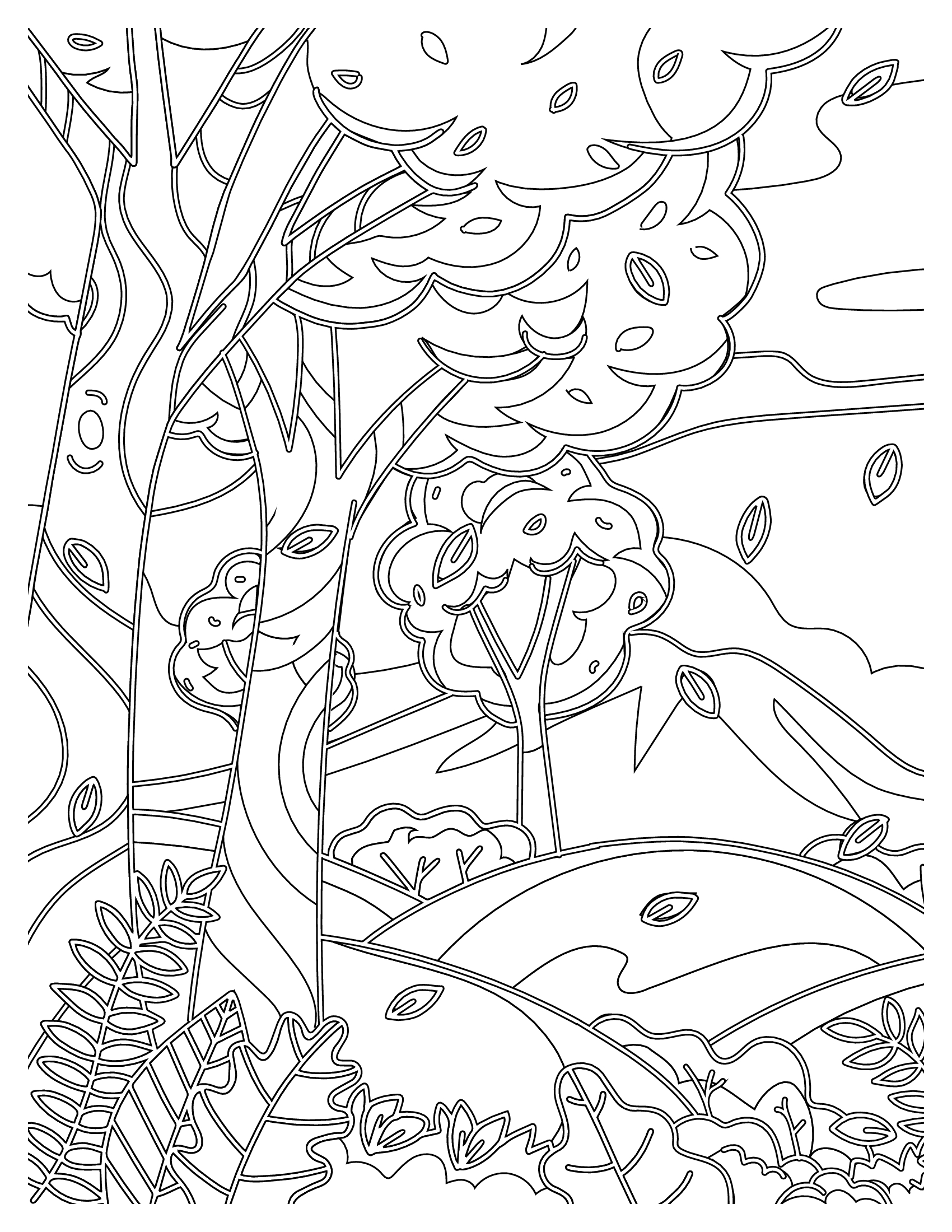 Autumn Coloring Pages: Printable Fall Fun For Kids
