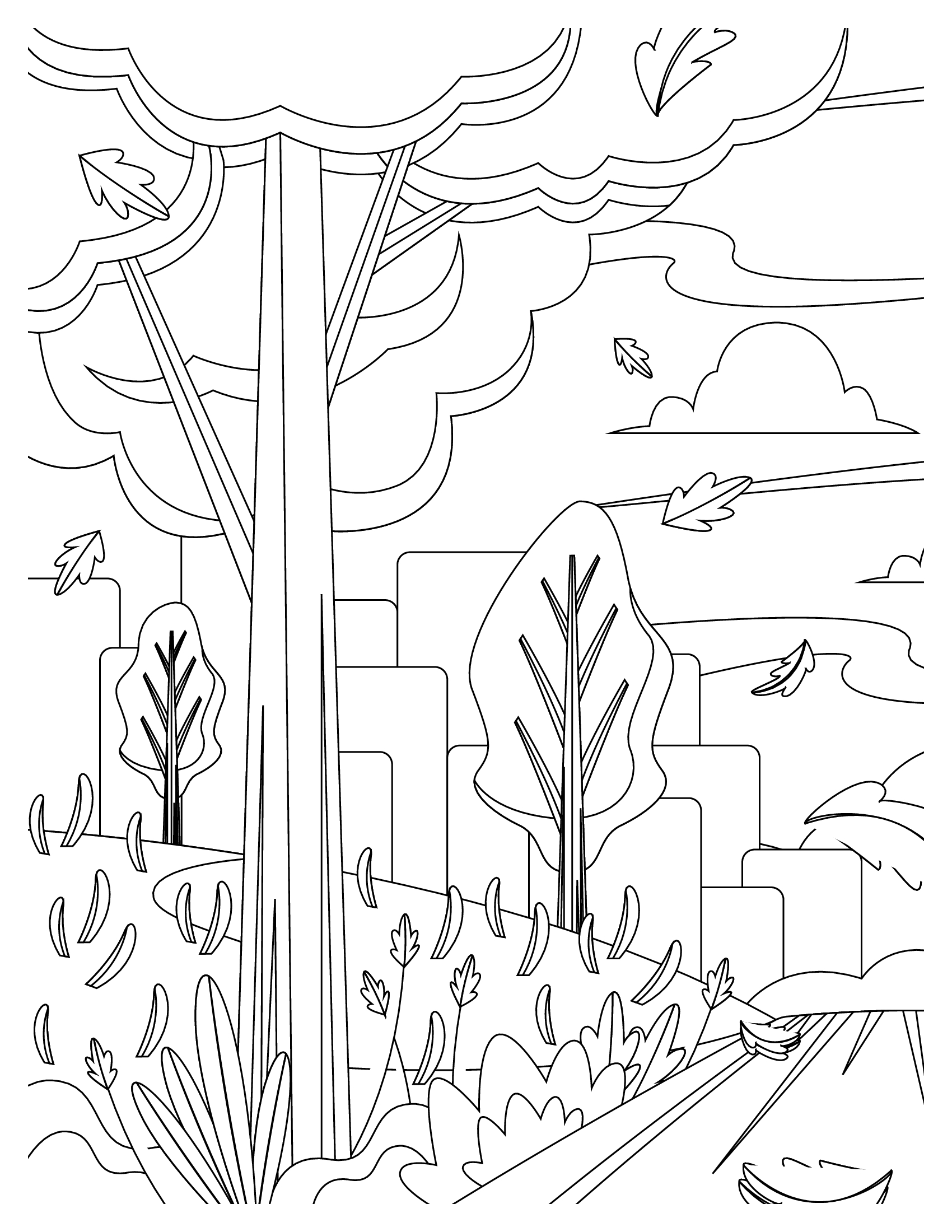 Autumn Coloring Pages: Printable Fall Fun For Kids
