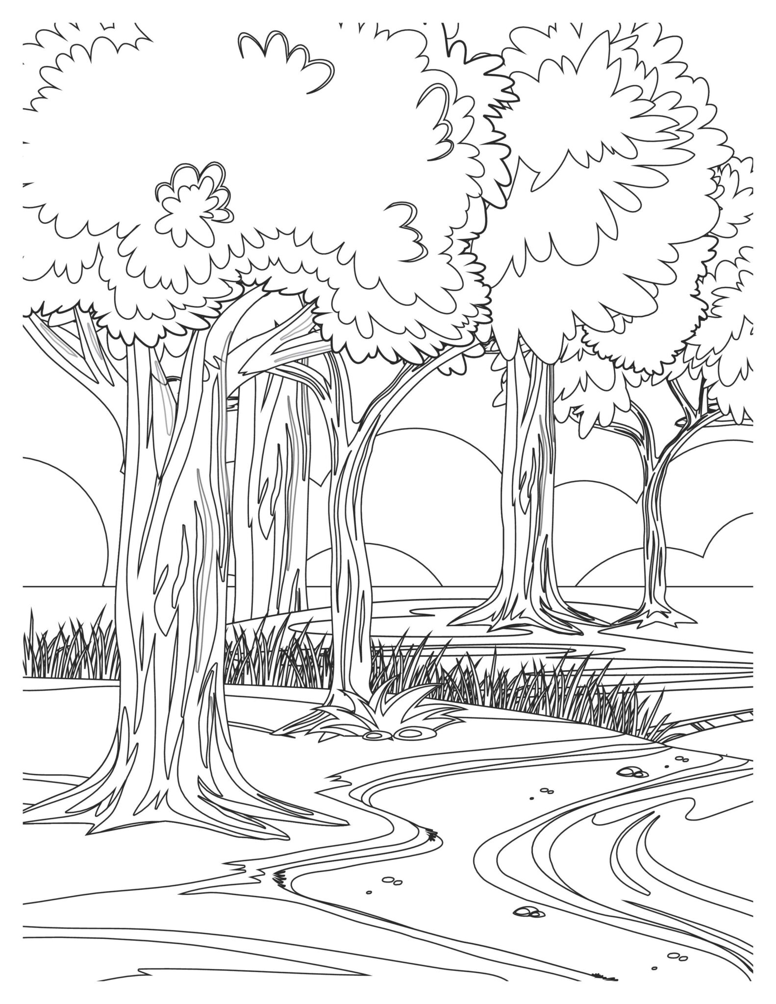 Enchanted Forest Coloring Pages: Creative Designs for All Ages