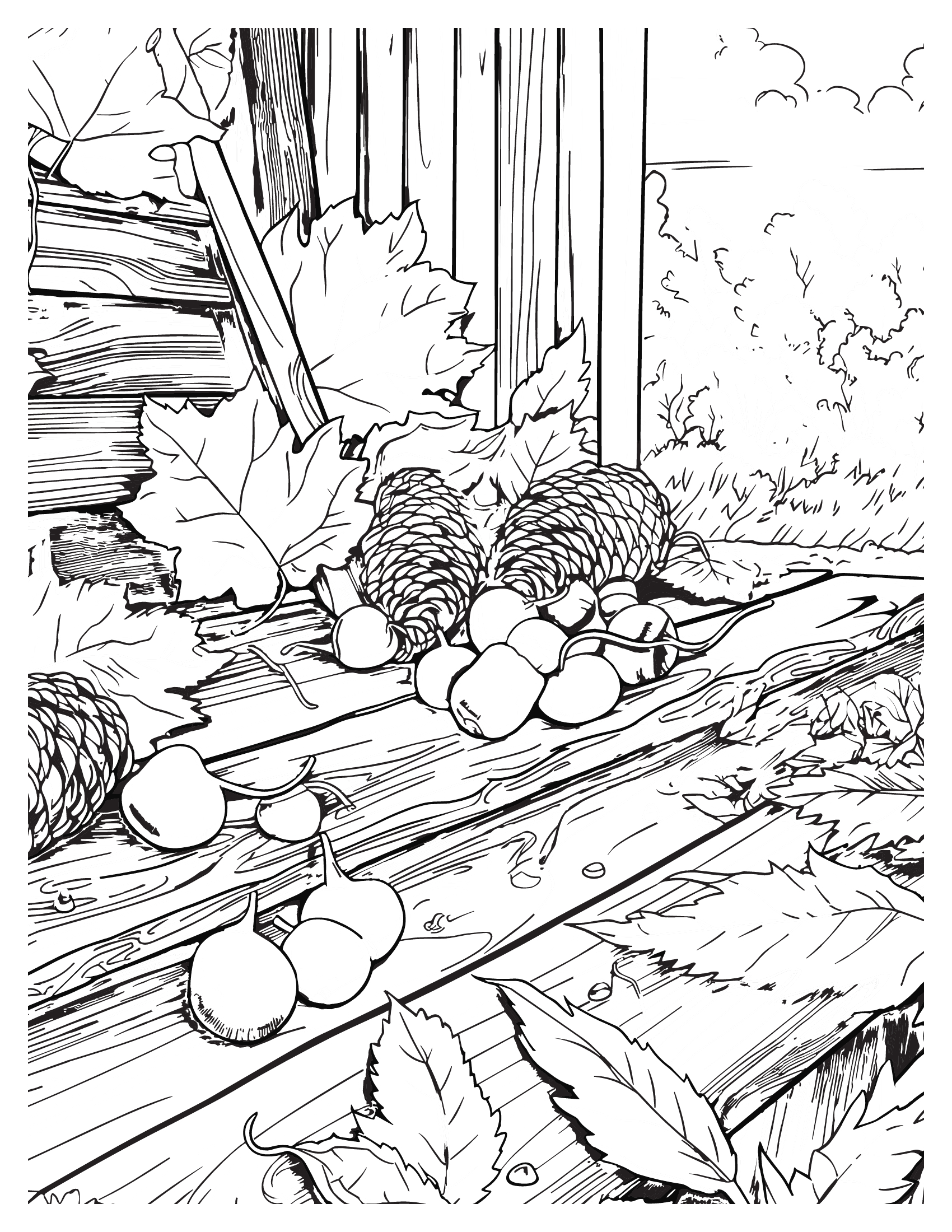 Autumn Coloring Pages: Printable Fall Fun For Kids