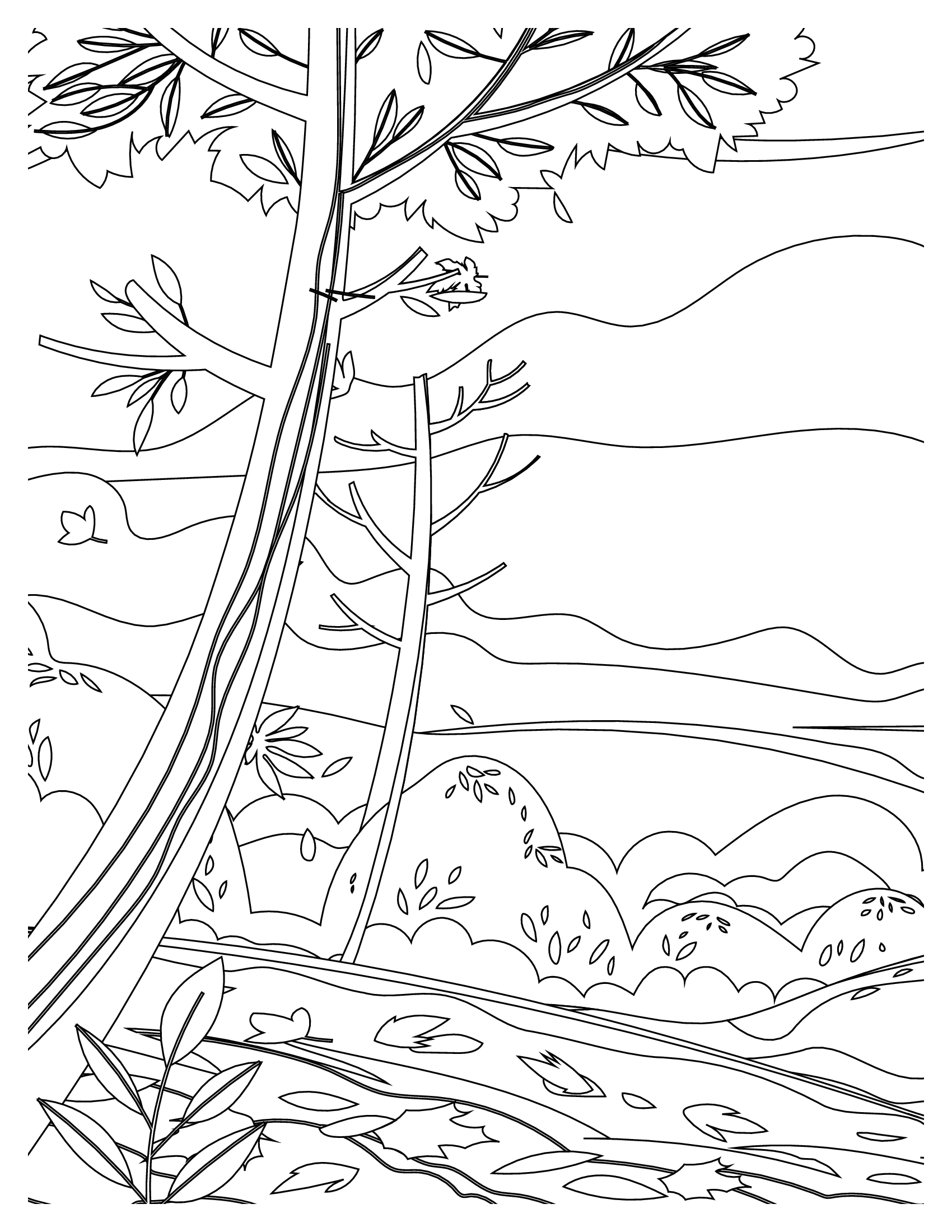 Autumn Coloring Pages: Printable Fall Fun For Kids