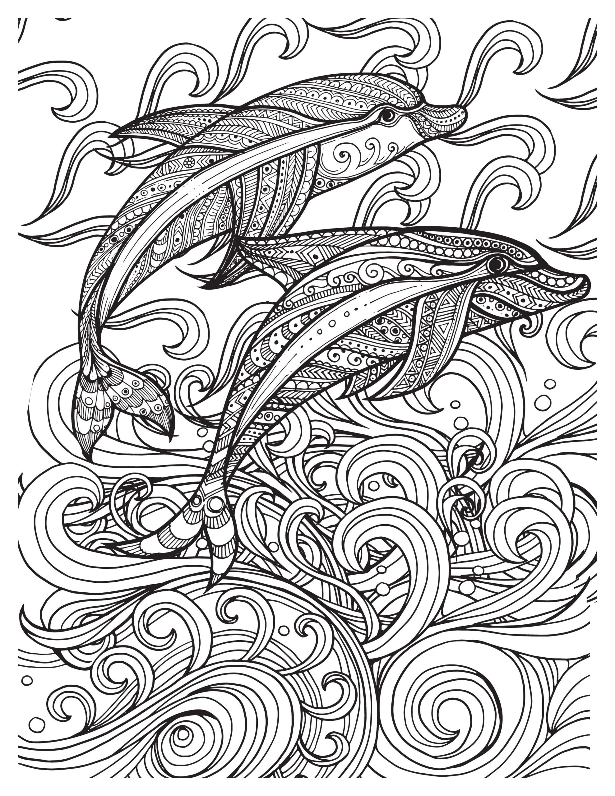 Sealife Coloring Pages: Dive into Marine Adventures