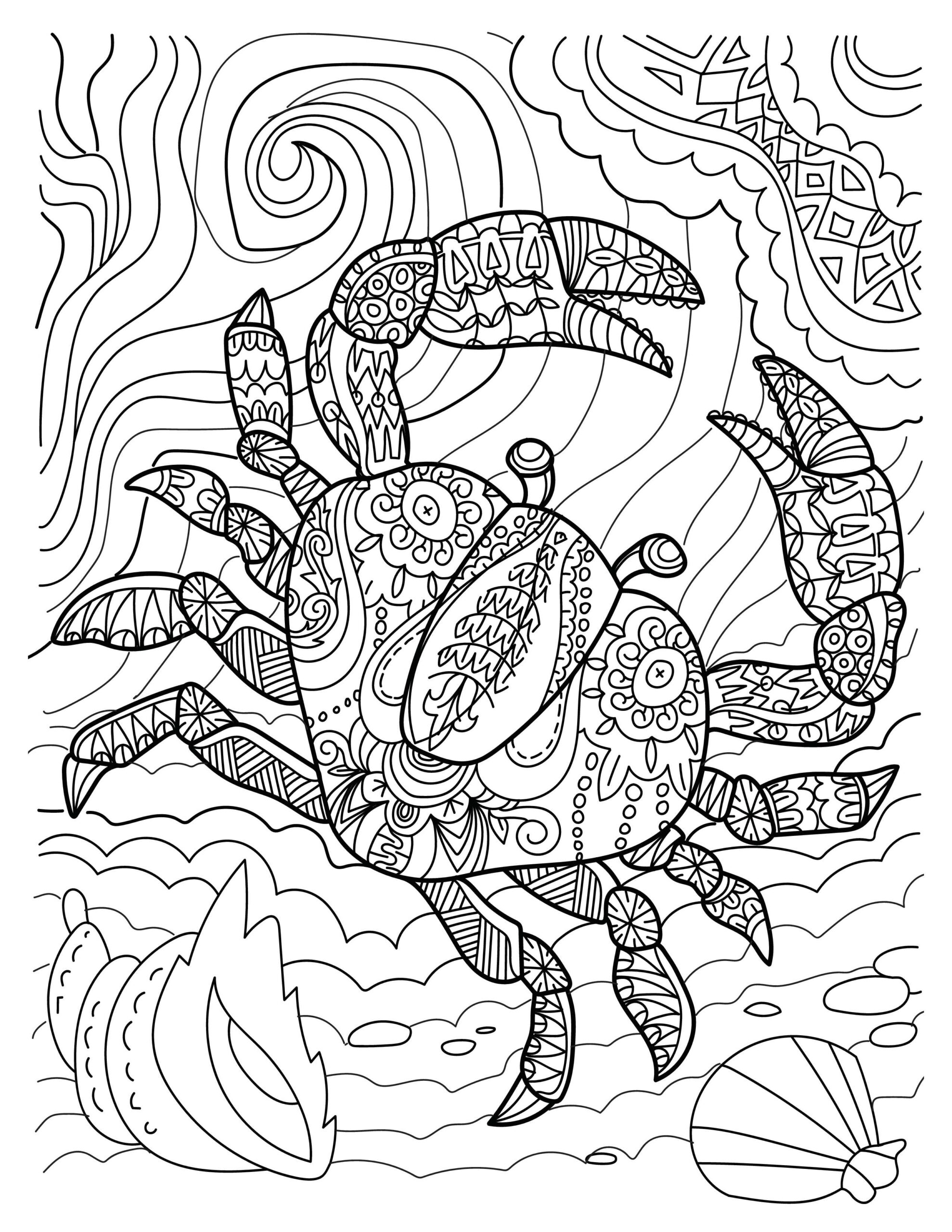 Sealife Coloring Pages: Dive into Marine Adventures