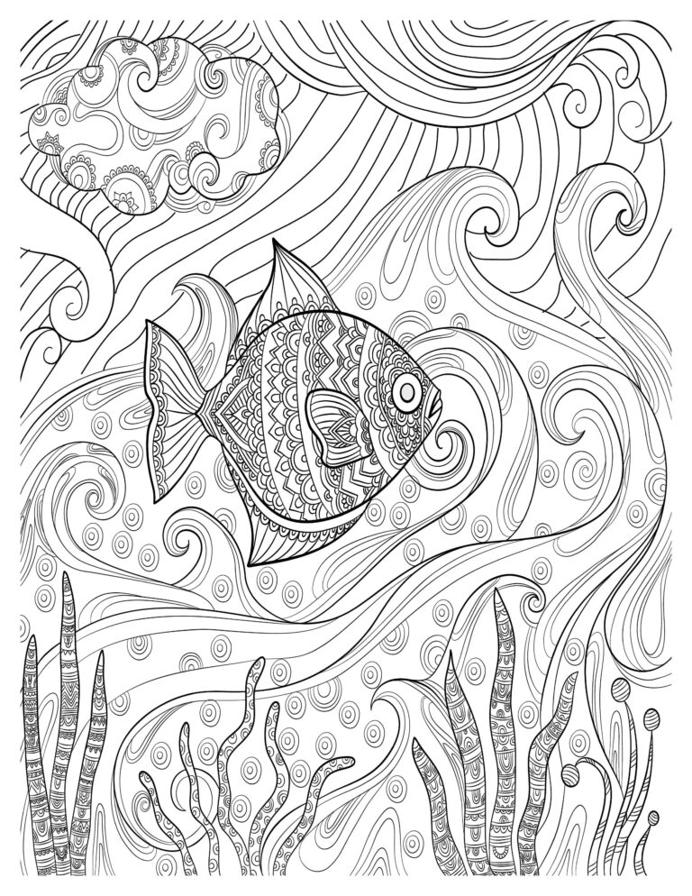 Sealife Coloring Pages: Dive into Marine Adventures