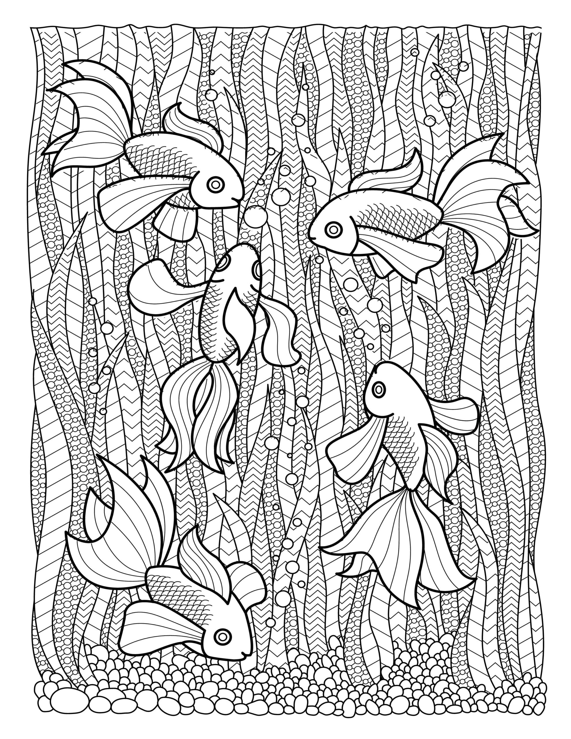 Sealife Coloring Pages: Dive into Marine Adventures