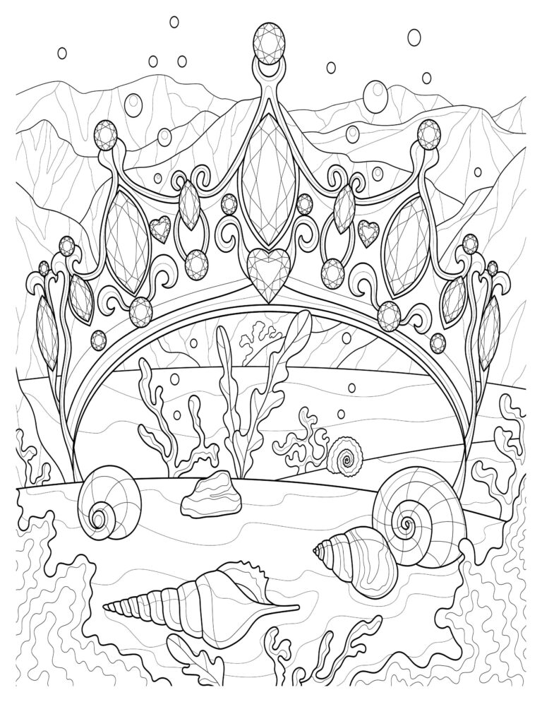 Sealife Coloring Pages: Dive into Marine Adventures