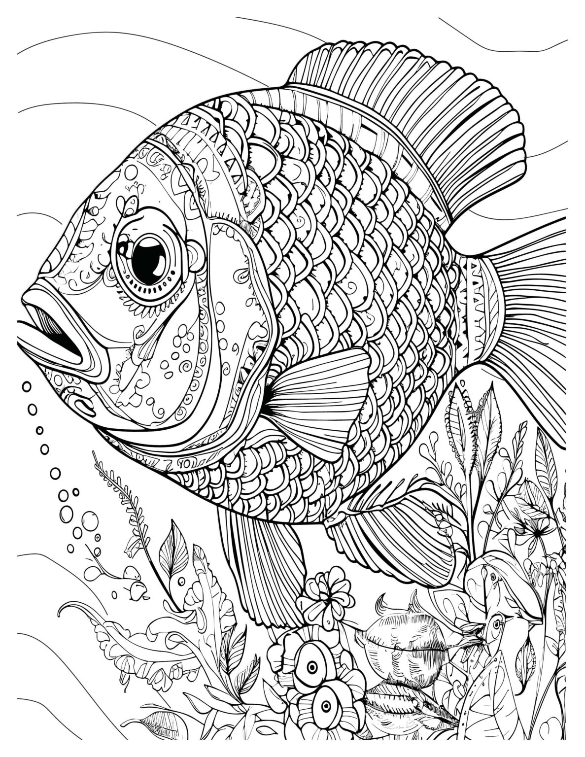 Sealife Coloring Pages: Dive into Marine Adventures