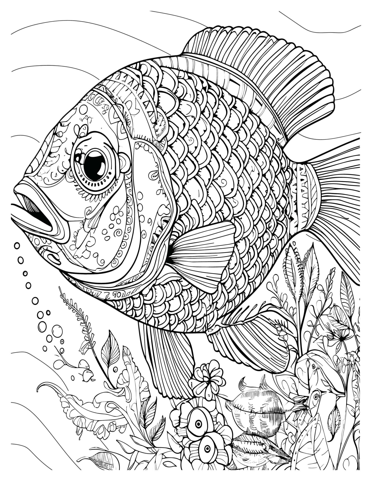 Sealife Coloring Pages: Dive into Marine Adventures