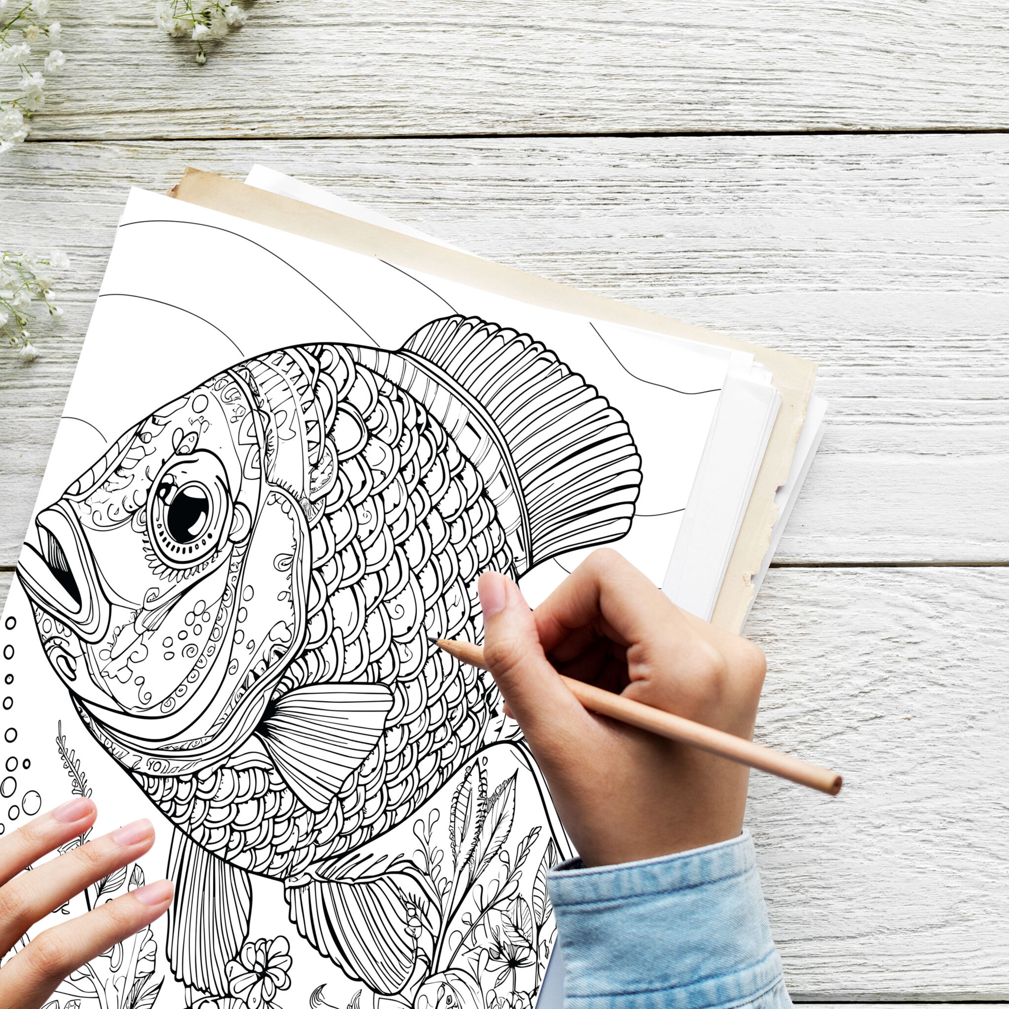 Sealife Coloring Pages: Dive into Marine Adventures