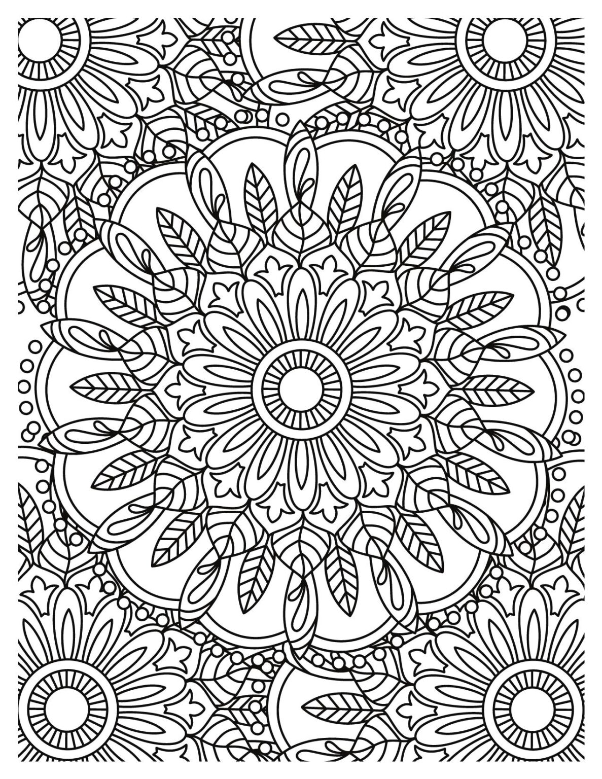 Mandala Madness: Free Coloring Pages