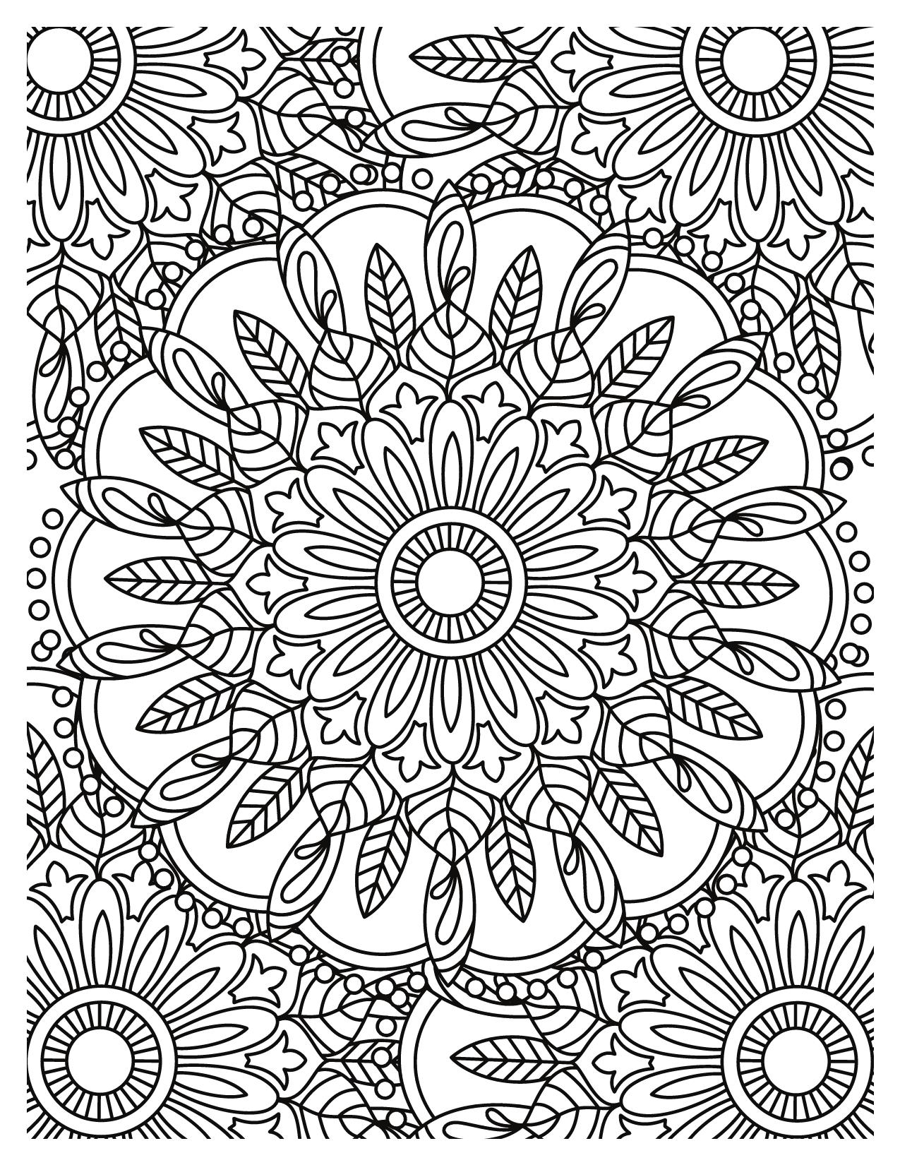 Mandala Madness: Free Coloring Pages