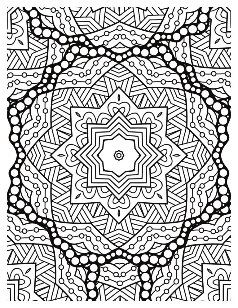 Mandala Madness: Free Coloring Pages