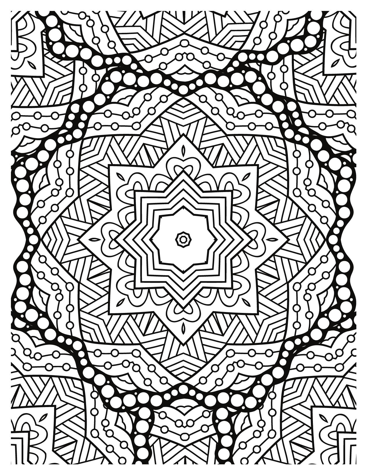 Mandala Madness: Free Coloring Pages
