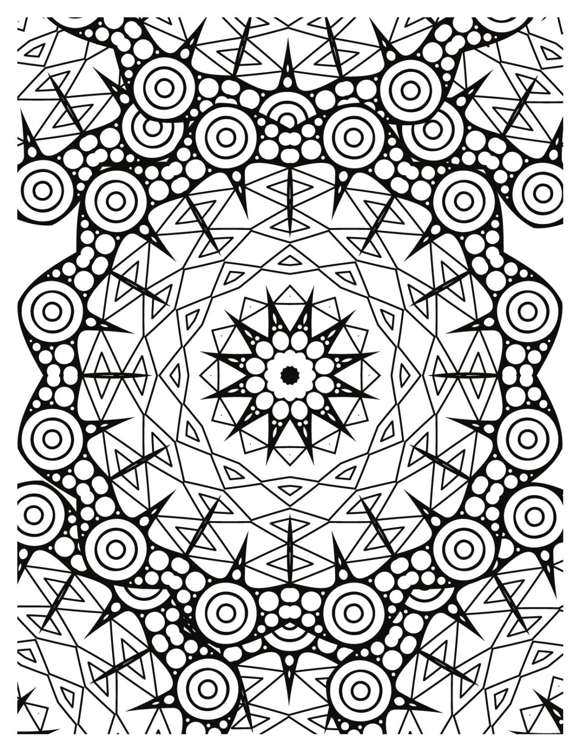 Mandala Madness: Free Coloring Pages