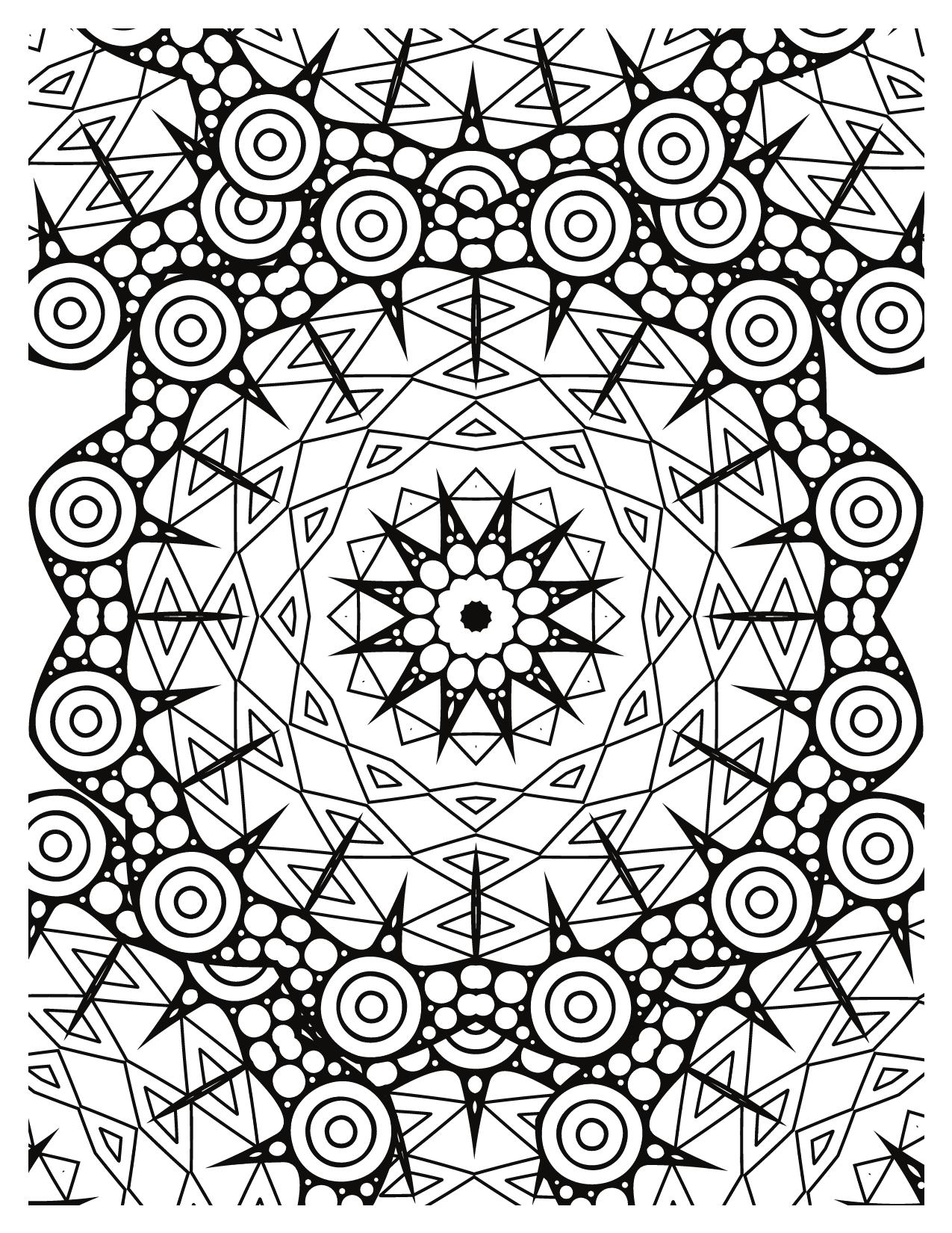Mandala Madness: Free Coloring Pages