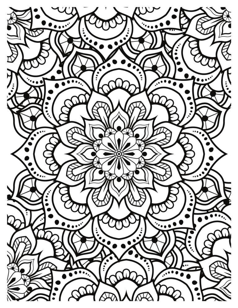 Mandala Madness: Free Coloring Pages