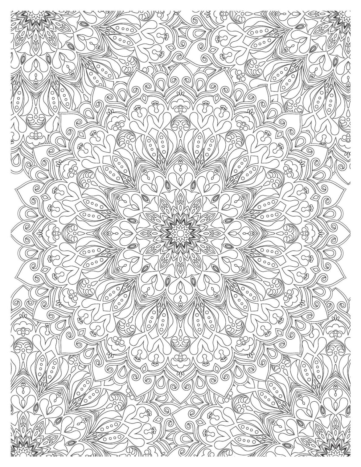 Mandala Madness: Free Coloring Pages