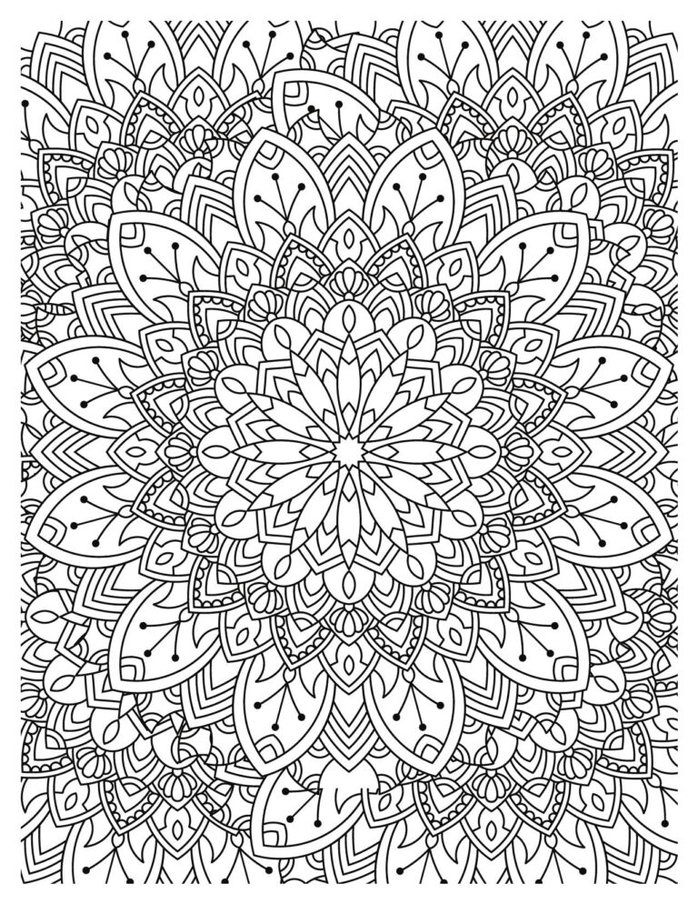 Mandala Madness: Free Coloring Pages