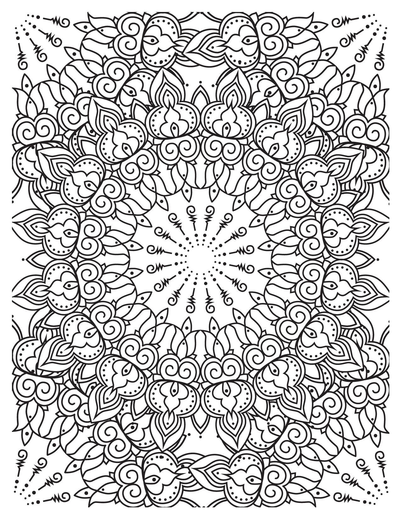 Mandala Madness: Free Coloring Pages