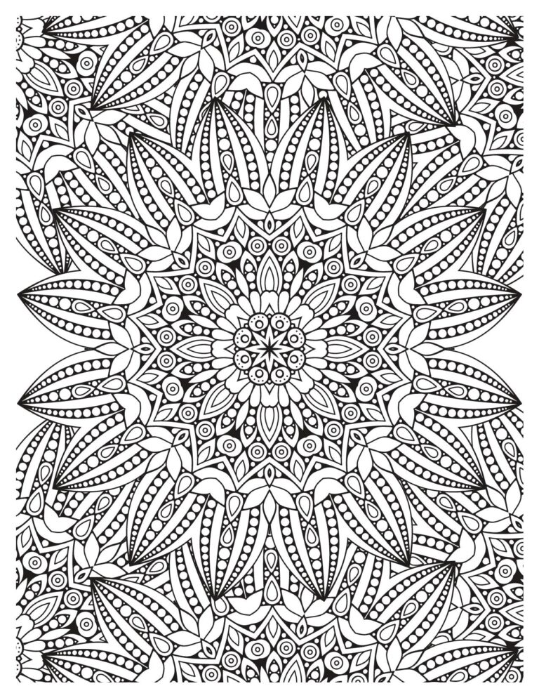 Mandala Madness: Free Coloring Pages
