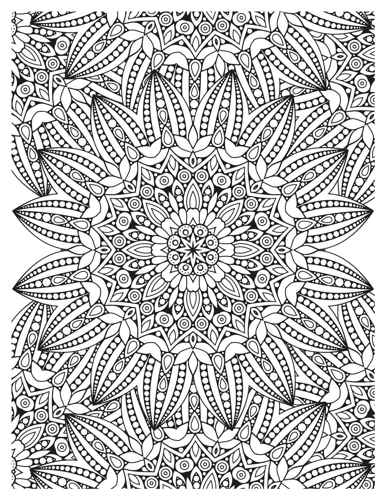 Mandala Madness: Free Coloring Pages
