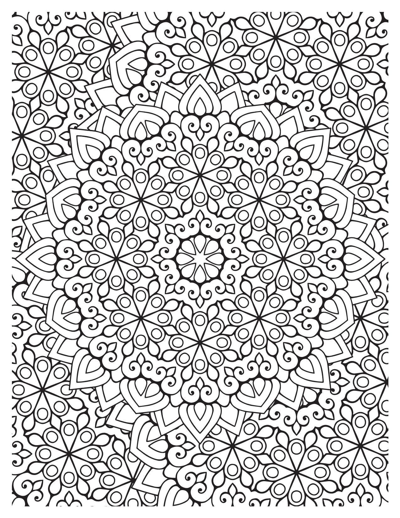 Mandala Madness: Free Coloring Pages
