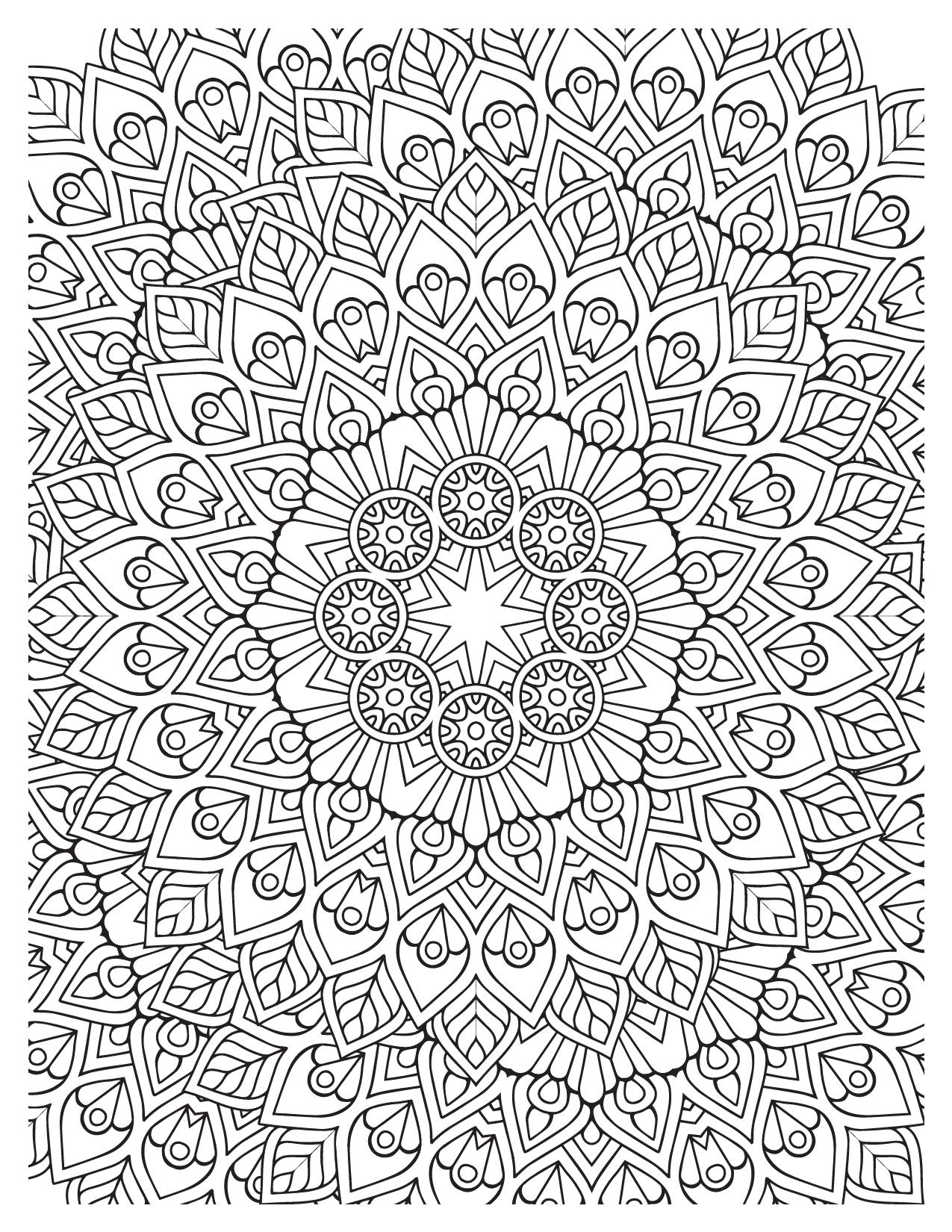 Mandala Madness: Free Coloring Pages