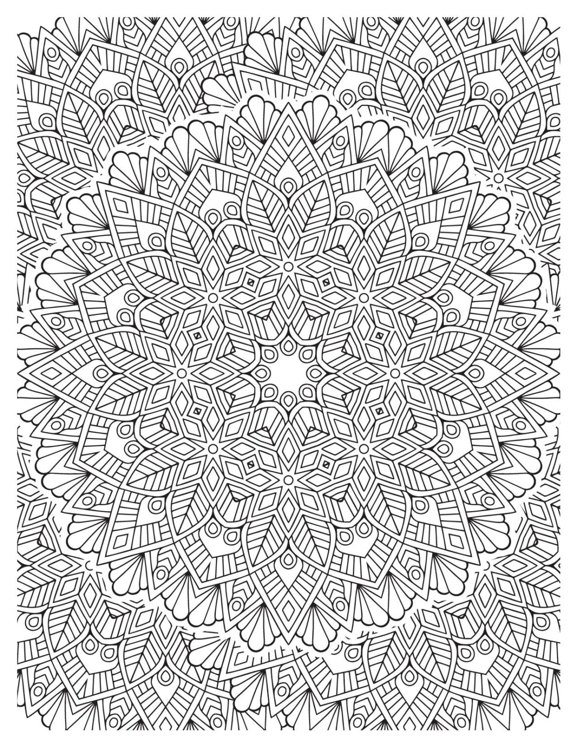 Mandala Madness: Free Coloring Pages