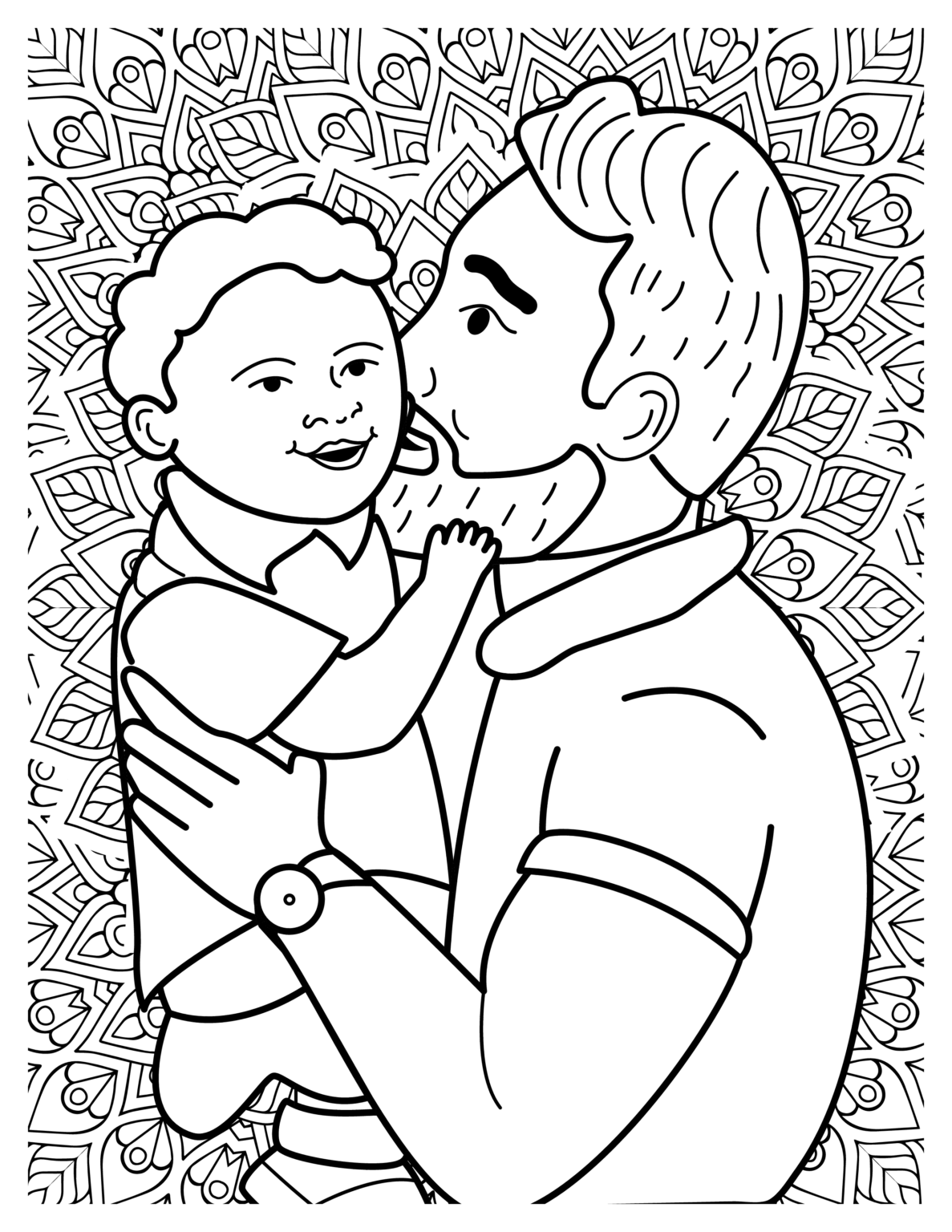 Father Coloring Pages: Creative Fun for Kids