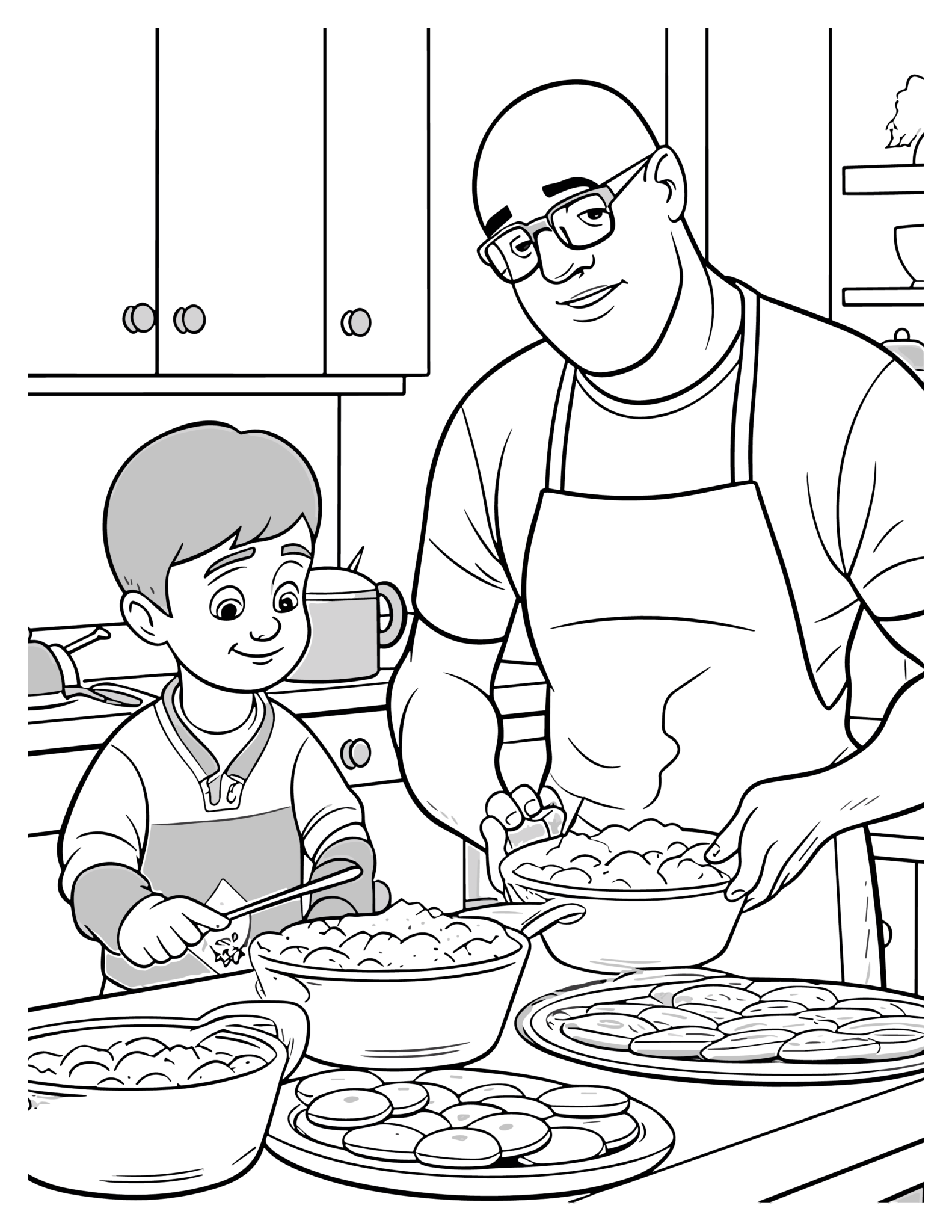 Father Coloring Pages: Creative Fun for Kids