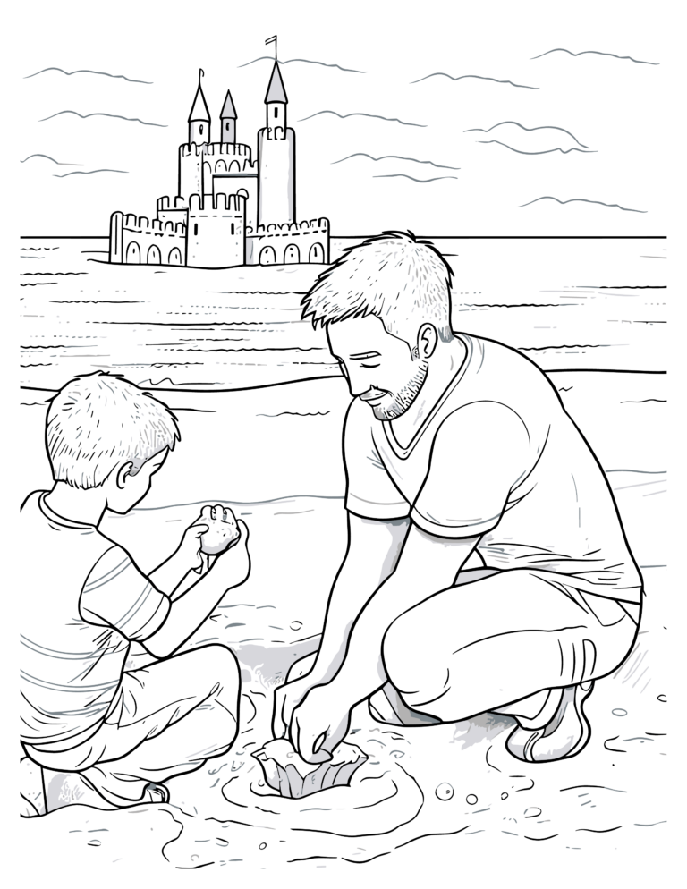 Father Coloring Pages: Creative Fun for Kids
