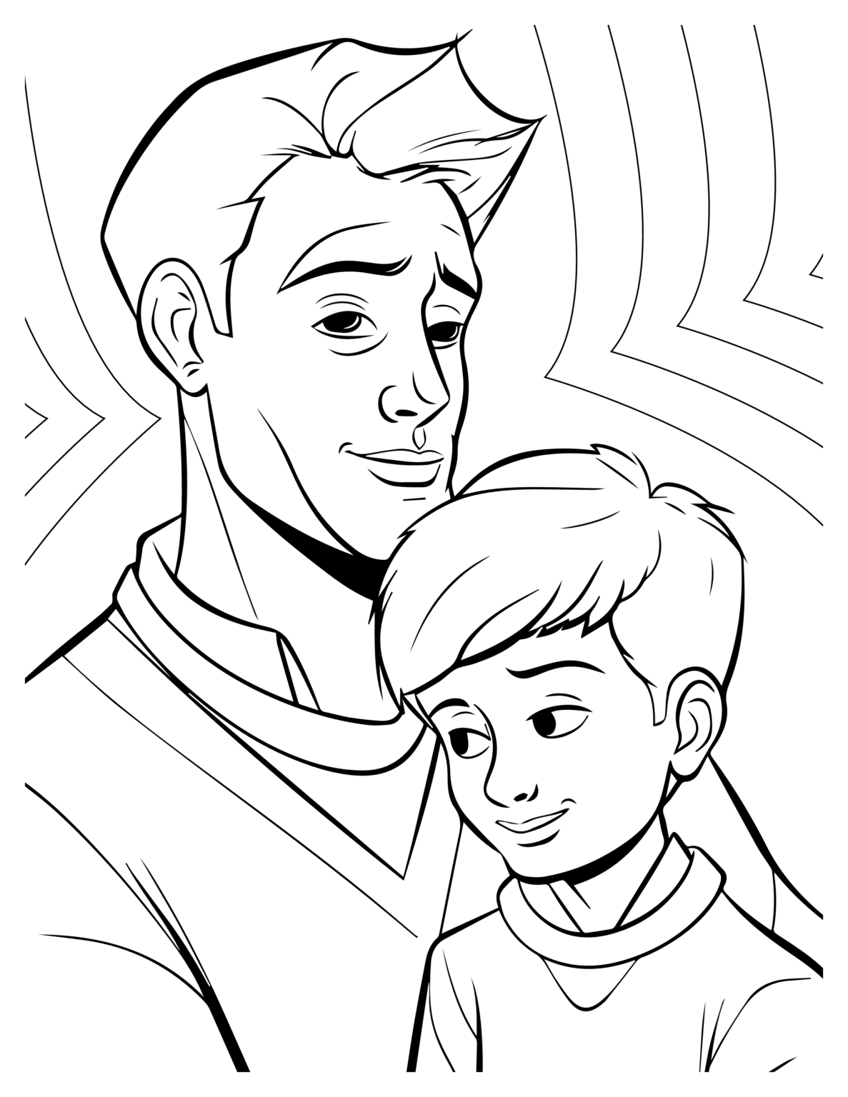 Father Coloring Pages: Creative Fun for Kids