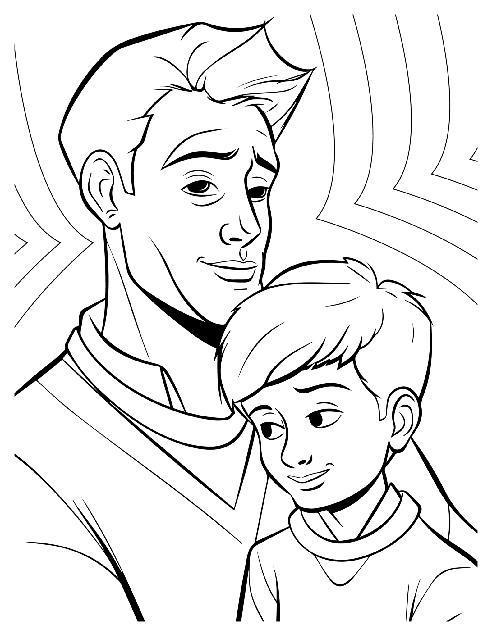 Father Coloring Pages: Creative Fun for Kids
