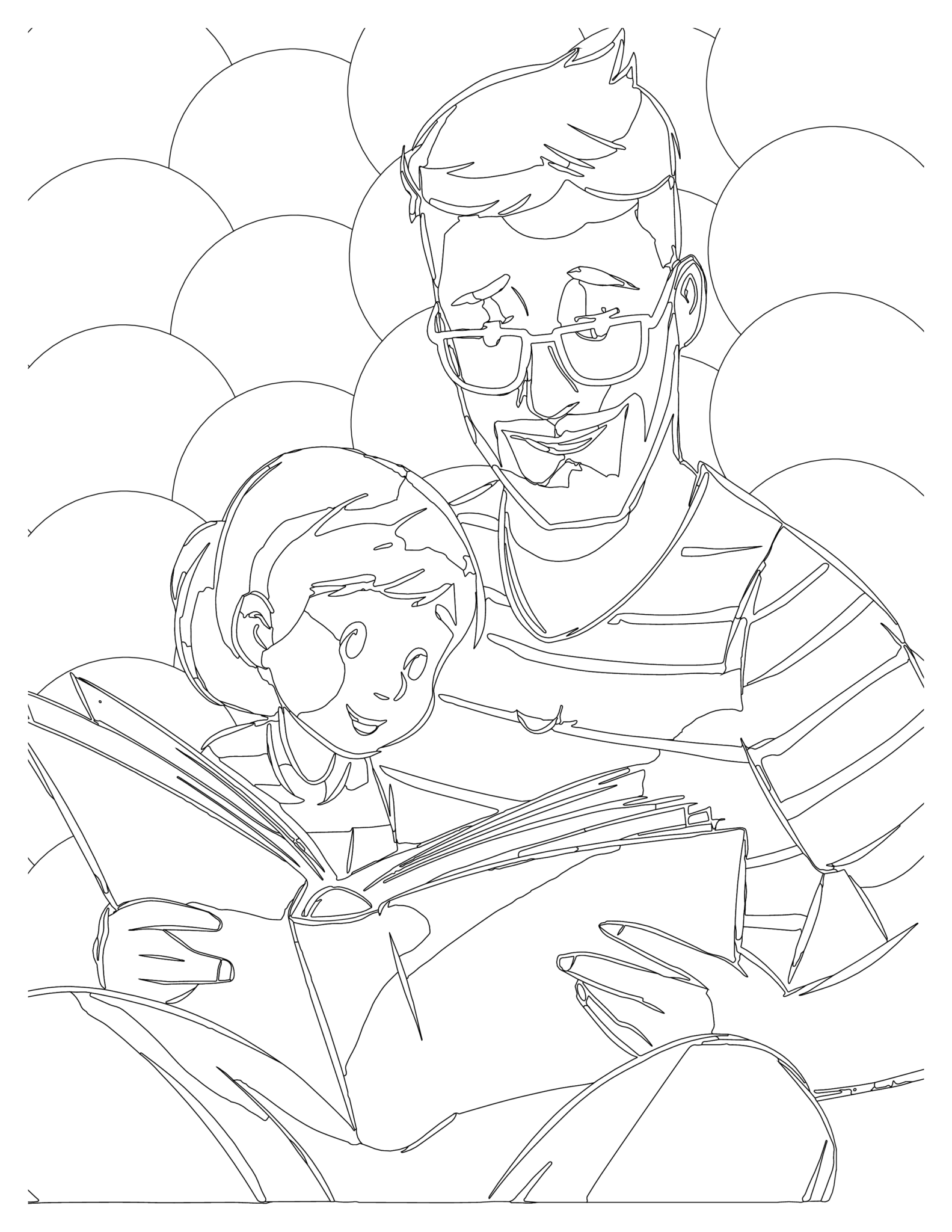 Father Coloring Pages: Creative Fun for Kids
