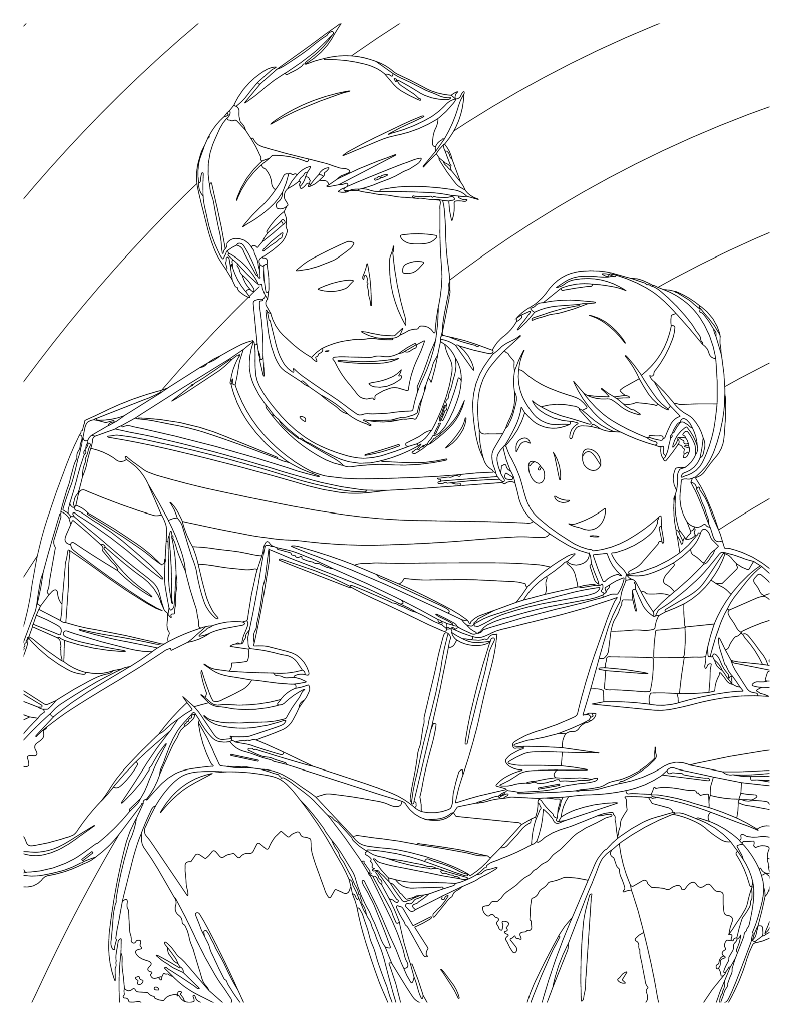 Father Coloring Pages: Creative Fun for Kids