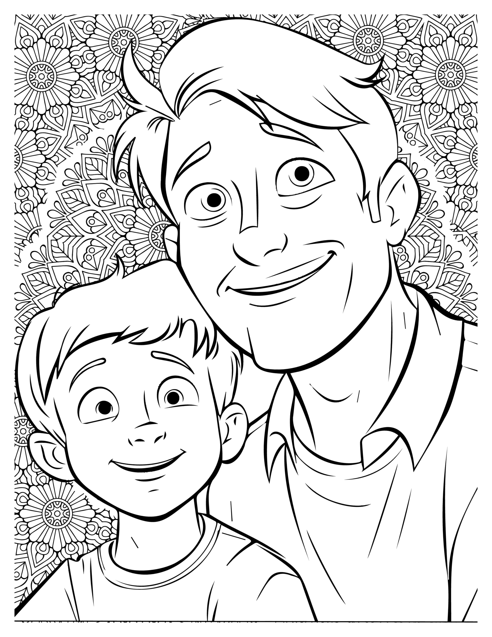 Father Coloring Pages: Creative Fun for Kids