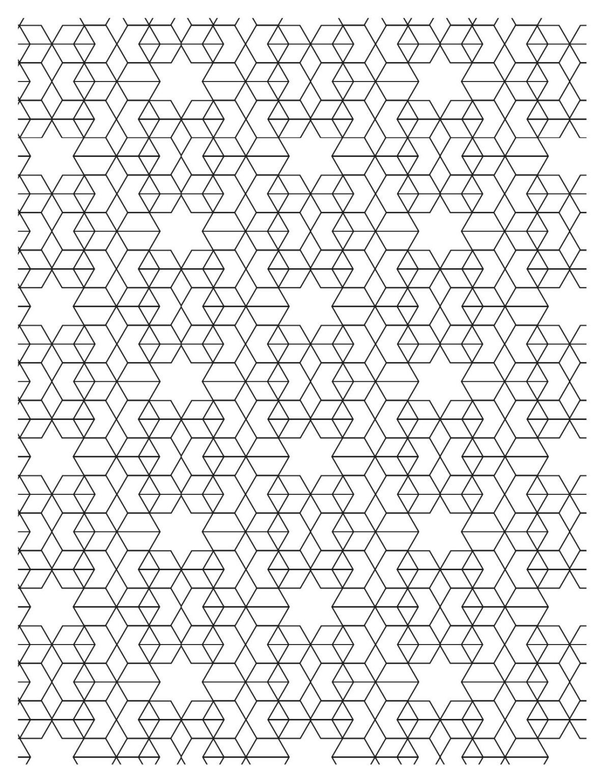 Geometric Pattern Coloring Pages | Unleash Your Creativity!