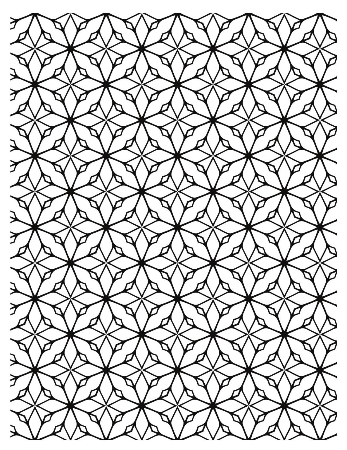 Geometric Pattern Coloring Pages | Unleash Your Creativity!
